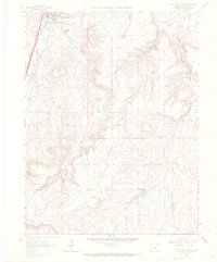 1965 Map of Castle Rock South, Douglas County, CO — High-Res | Pastmaps